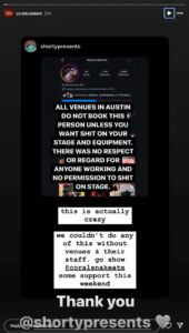 Noise Artist Danny Tantrum's Austin, TX Show Cut Short After Consuming ...