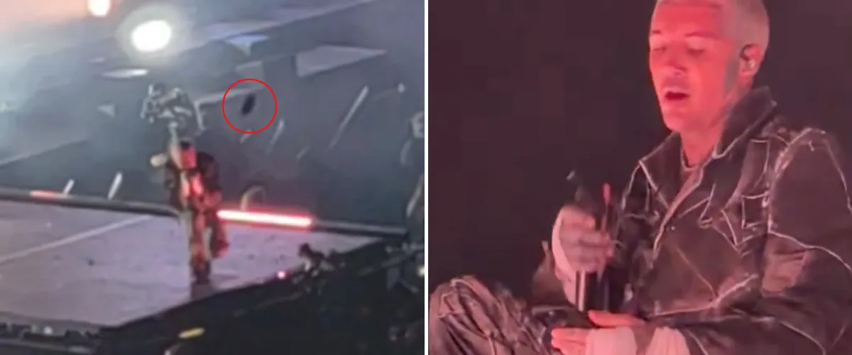 Bring Me The Horizon's Oli Sykes Hit By A Thrown Phone During St. Louis ...