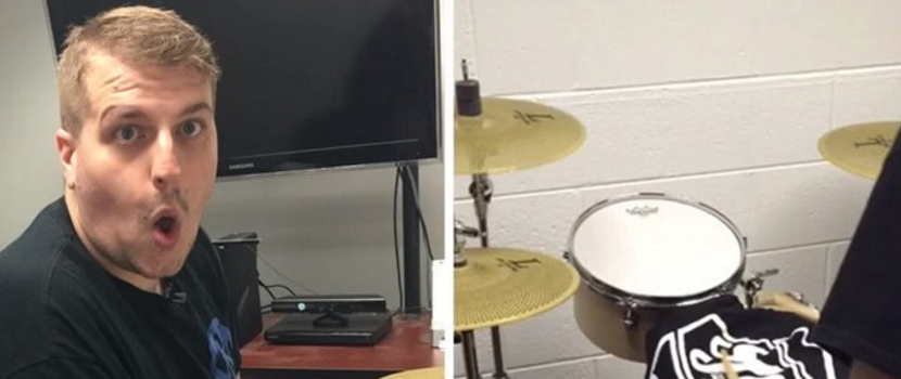 Watch The Ghost Inside's Andrew Tkaczyk Play Drums For The First Time ...