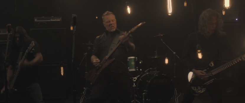 Metallica Go Behind The Scenes Of "Moth Into Flame" Video - Theprp.com