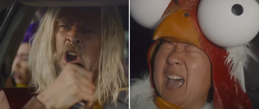 Chris Hemsworth, Ken Jeong & More Belt Out Nickelback In New 'Squad ...