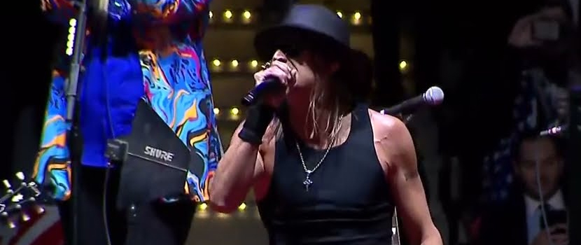 Kid Rock Salutes U.S. President Donald Trump With 'Make America Great ...